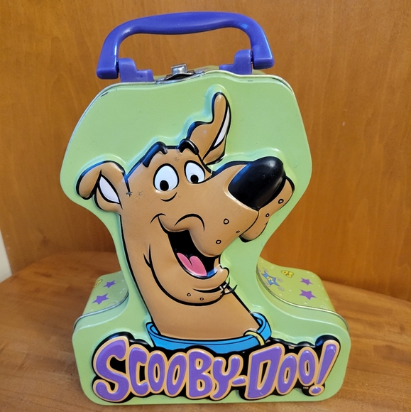 Cartoon Network | Kitchen | Vintage Y2ks Scooby Doo Handled Hinged Tin ...